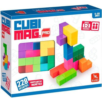 Cubimag Pro de Lúdilo: el puzzle con cubos magnéticos
